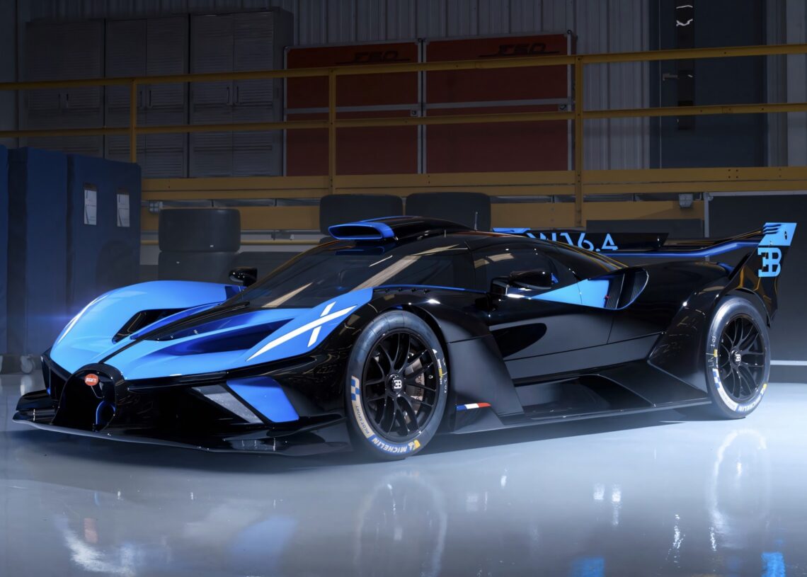 New Bugatti Bolide Revealed: Track-Only Hypercar With 311+ MPH Top Speed