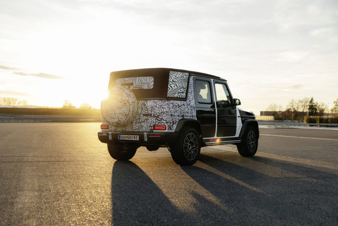 Mercedes-Benz Tests A New G-Class Cabriolet