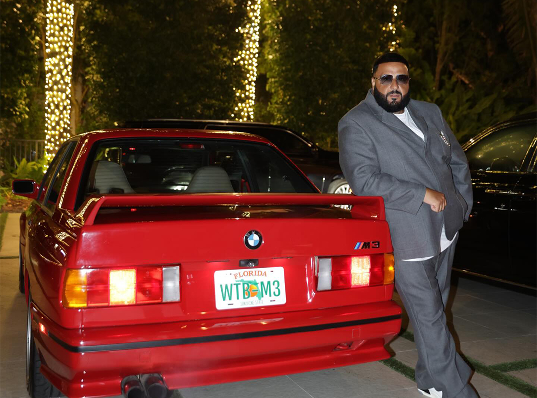 Jay-Z and Lenny S. Gift DJ Khaled a Nostalgic E30 BMW M3 for His 50th Birthday