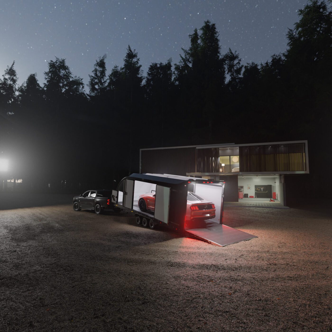 Brian James Trailers Race Transporter 7: The Ultimate Enclosed Car Hauler