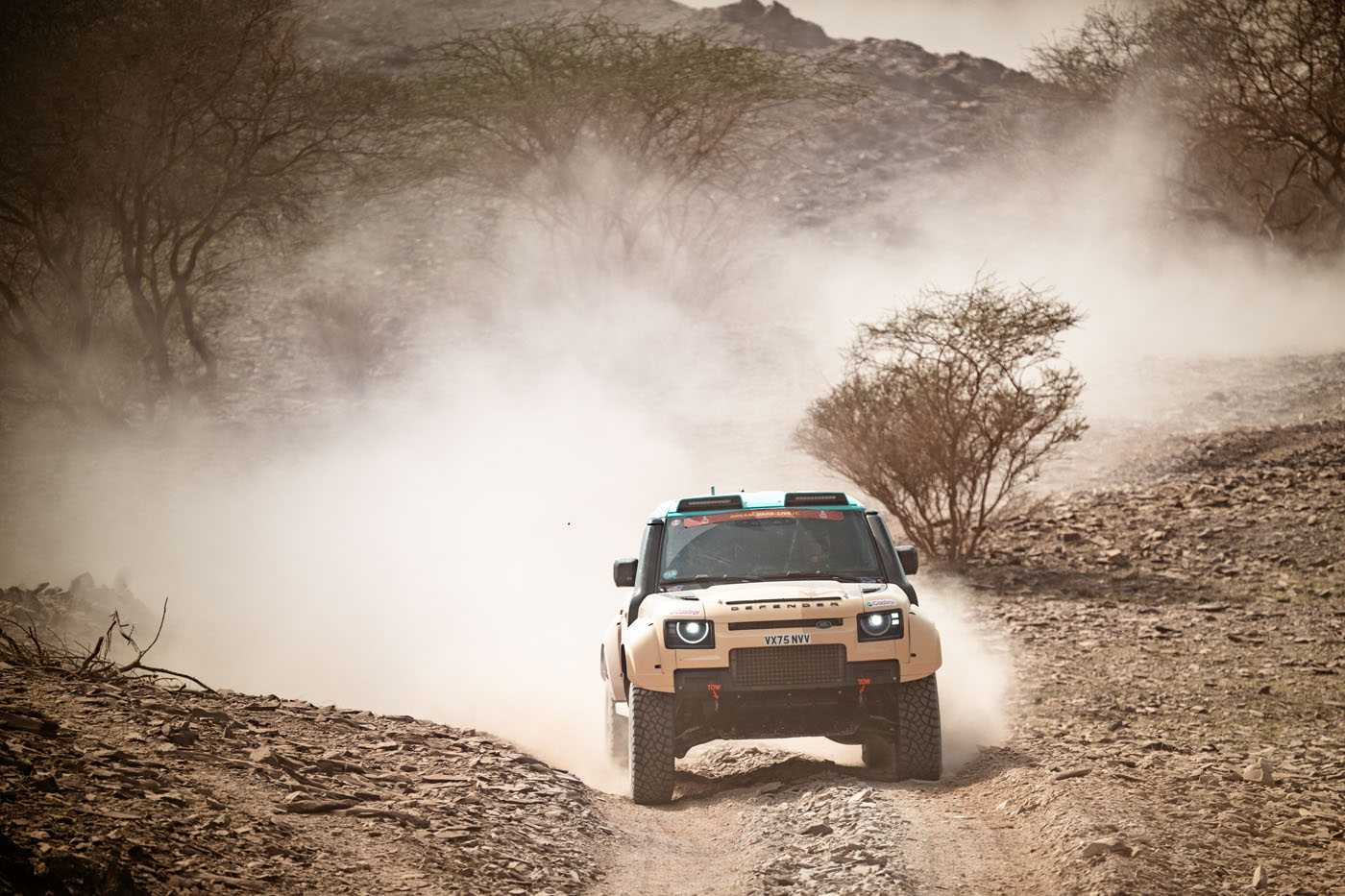 Defender Starts Dakar Rally With Two 1-2-3 Finishes